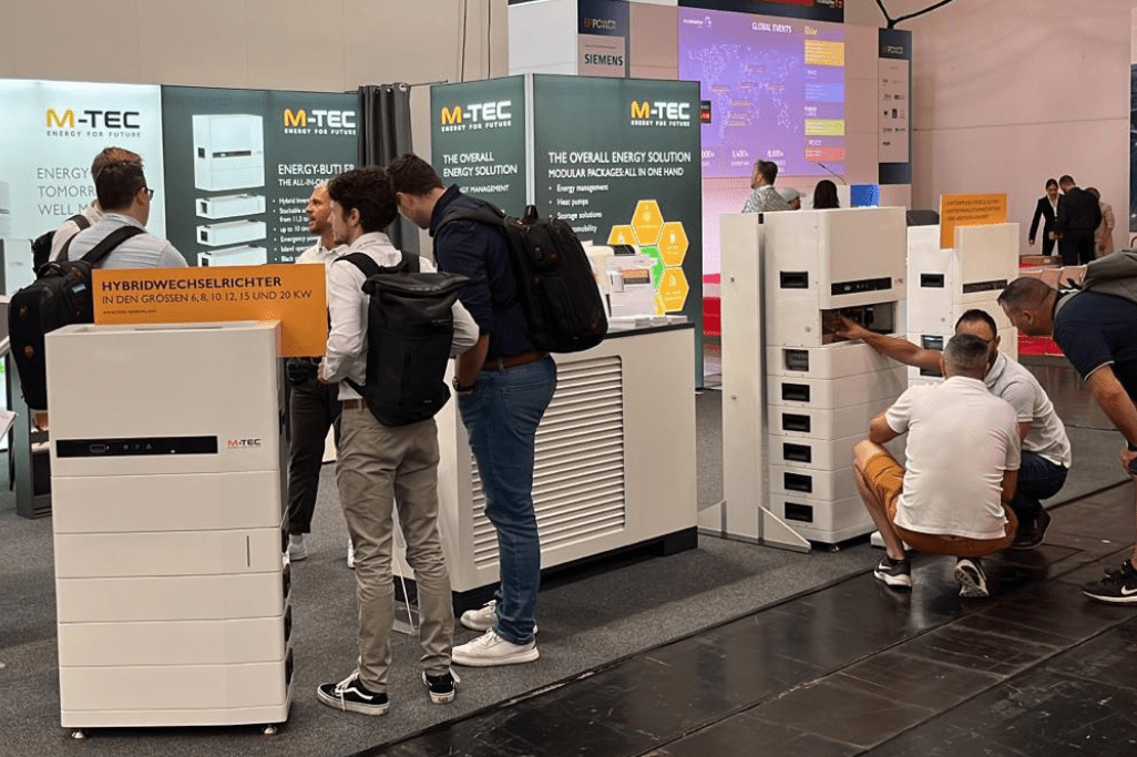The smarter E Europe (Intersolar) 2023 in Munich - M-TEC Systems
