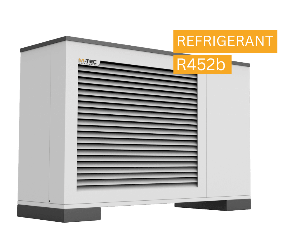 Compact air source heat pump - M-TEC Systems